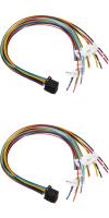 China Copper Core Conductor High Definition Waterproof Cd Tail Line, Navigation Tailline Automotive Wiring Harness for sale