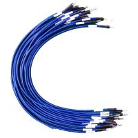 China UL1015 10AWG Automotive Power Wire Harness Blue Outer 620mm Plug And Play for sale