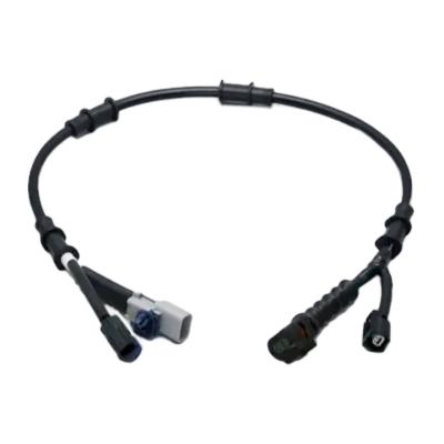 China Automotive Wiring Harness Black Outer Energy Storage Communication UL2464 10AWG for sale