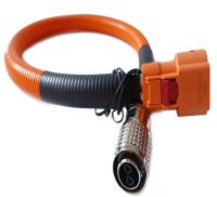 China Orange 500mm 2 Core Electric Automotive Wiring Harness For New Energy Vehicles for sale