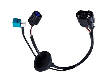 China Easy Installation FAKRA Harness HD Laser Radar Reverse Image Automotive Wiring Harness for sale