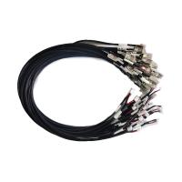 China UL2547 Robot Wiring Harness Assembly with Gold Plated 8P8C Crystal Head for Shielding for sale