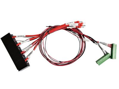 China 300V IP67 600mm Red Robot Wiring Harness With Low Conduction And Insulation Impedance for sale