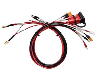 China Red 600mm IP67 UL1015 Bending Resistant Relay Robot Power Harness For Industrial for sale
