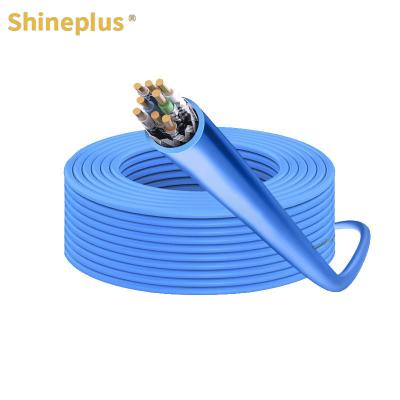 China Class 7 8 Core Twisted-Pair Network Cable Coil Double Shielded Network Cable Class 7 10 Gigabit Cable For Routers for sale
