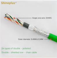 China CAT6E Industrial Gigabit Towchain Shielded Network Cable For High-Speed Data Transfer for sale