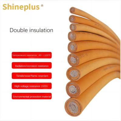 China 1500V High Voltage Cable For EVRP 25 35 50 70 120 Square Electric Vehicle Charging Pile for sale