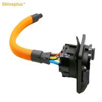 China New Energy Charging Gun Head Accessories Electric Car Charger WithAC Charging Seat 7 Holes for sale