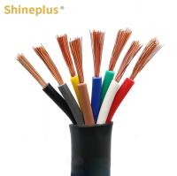 China KVVRP Soft Core Cable GB Two Core Flame Retardant Shield Control Soft Sheathed Power Wire Harness for sale