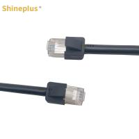 China 1Gmbps 250Mhz RJ-45 Connector CAT6 Six Types Of Oxygen Free Copper Short Head Shielded Finished Network Cable for sale