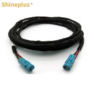China FAKRA+2 Automotive Electronic Rearview Mirror Connection Wire Reverse Image Transfer Harness Fakra for sale