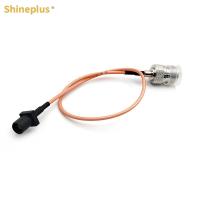 China RG316 Silver-Plated RF Connector FAKRA Male To N Type Female HD Camera Video Automotive Wiring Harness for sale