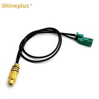 China RG174 Coaxial Wire Harness One Two RCA Lotus Male Head Turn E Type FAKRA Cable Antenna RF Harness for sale