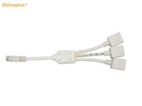 China UL2464 300V 10MΩ white one out three insulation waterproof anti oxidation refrigerator wiring harness for sale