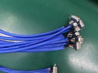 China 300V IP67 19*26AWG DB26 signal industrial wiring harness, nylon braided mesh for sale