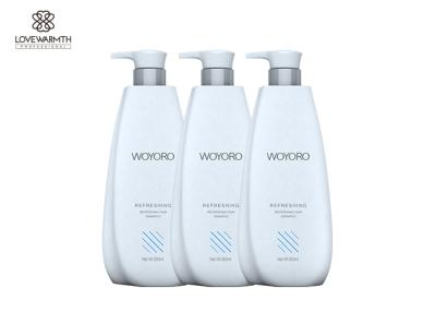 China WOYORO Anti Dandruff Oil Control Shampoo 300ml 500ml 800ml Herbal Refresh for Greasy Hair for sale