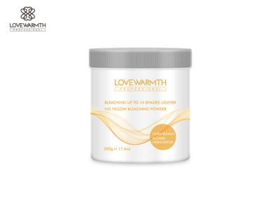 China Ammonia Free Unisex Black Hair Bleach Powder 500g Salon Use OEM for sale