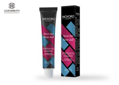 China Multi - Dimensions Permanent Hair Color Cream 100 Ml / 80 Ml / 60ml Volume for sale