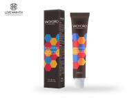 China Customizable Natural Hair Color Cream 60ml 80ml 100ml Mild Formula Female Hair Dye for sale