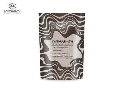 China Dust Free Black Hair Bleach Powder 500g Anti Fade Harmless Unisex Professional Use for sale
