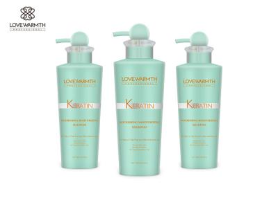 China Lovewarmth Keratin Nourishing Moisturizing Shampoo 500ml 750ml for Dry Hair for sale
