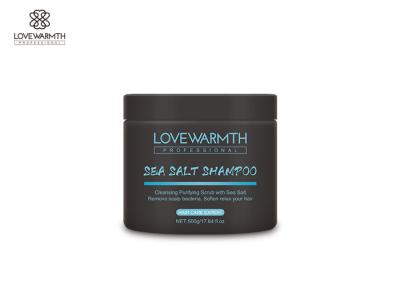 China Sea Salt Scalp Clarifying Shampoo 500ml Silicone Free Deep Cleansing for All Hair Types for sale
