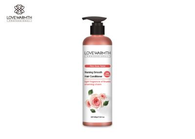 China Pink Rose Petal Nursing Smooth Hair Conditioner 680ml for Damaged Hair Repair for sale