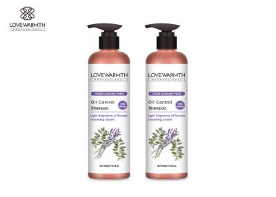 China Oil Control Shampoo and Conditioner 500ml Lavender Flower Fragrance for Oily Hair for sale