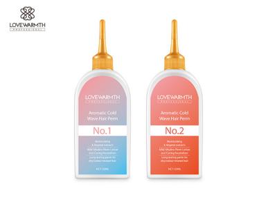 China Aromatic Permanent Hair Curling Cream 120ml x 2 Professional Salon Cold Wave Perm Lotion for sale
