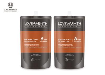 China No Harm Smooth Hair Straightening Cream 1000ml 500ml for Healthy Hair Custom Logo for sale