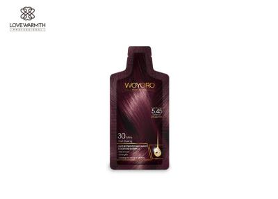 China Argan Oil Hair Color Shampoo Quick Coloring 15ml 2 Volume Gentle Plant Formula for sale