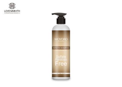 China Keratin Shampoo for Dry Damaged Hair 300ml 500ml Repair Moisturizing Argan Oil Vitamins for sale
