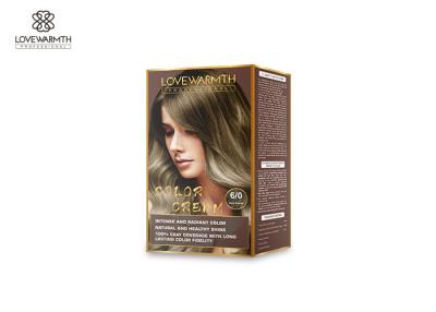China Argan Oil Hair Color Cream 50ml Permanent Light Brown Mahogany 5/75 Long Lasting for sale