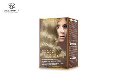 China Hair Dye Color Kit 50ml Easy Coloring Cream with Argan Oil Private Label for sale