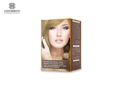 China Anti Allergy No PPD Hair Dye Cream 10.33 Plant Essence Formula Color Kit 100ml for sale