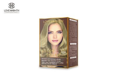 China Burgundy Hair Color Cream 100ml 2 Pack Long Lasting At Home Dye Kit No Bad Smell for sale