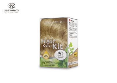 China Permanent Hair Dye Kit 60ml x 2 Fashion Shades OEM Custom Salon Quality Gray Coverage for sale