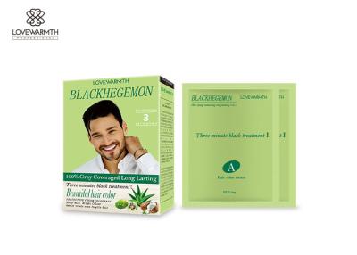 China Black Hair Color Shampoo 5 Minutes Fast Acting Lasting 3 Months OEM GMPC ISO for sale
