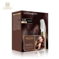 China Long Lasting Hair Colouring Comb 50ml Mild Formula Plant Dyeing GMPC ISO for sale