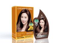 China Natural Hair Dye Color Shampoo OEM Long Lasting 15ml GMP GMPC for sale