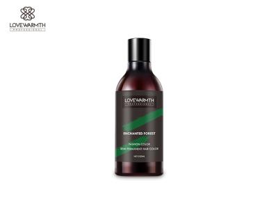 China Semi Permanent Hair Dye Enchanted Forest Green No Peroxide Home Use 150ml for sale