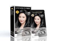 China Permanent Color Shampoo 100% White Hair Coverage Natural Black 15ml 15ml OEM for sale