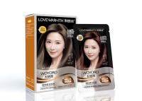 China Brown Color Shampoo Sachet for Salon & Family Use FDA Standard Paraben-Free 50ml for sale
