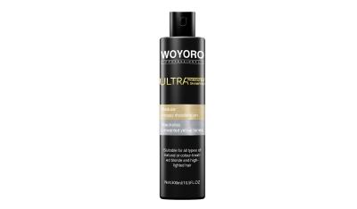 China Private Label Anti-Brass Shampoo Toner 260ml Transparent Liquid for Brassy Hair for sale
