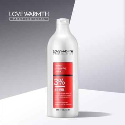 China Salon Peroxide Cream 1000ml Hair Color Oxidant 5 Years Validity OEM for sale