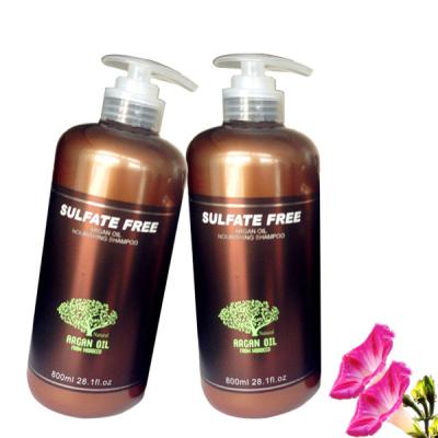 China SLS Free Argan Oil Shampoo 800ml Hydrating Shampoo for Dry Damaged Hair OEM for sale