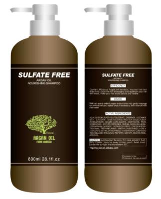 China Sulfate Free Argan Oil Hair Conditioner 300ml 500ml 800ml Custom OEM for sale