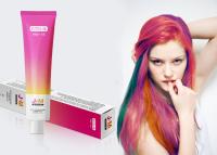 China Aluminum Tube 60ml 80ml 100ml Permanent Hair Color Cream for Wholesale OEM for sale