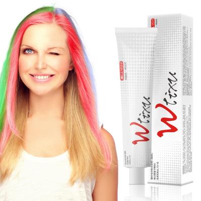 China Wlixu Black Permanent Hair Dye Cream 100ml Private Label OEM for sale