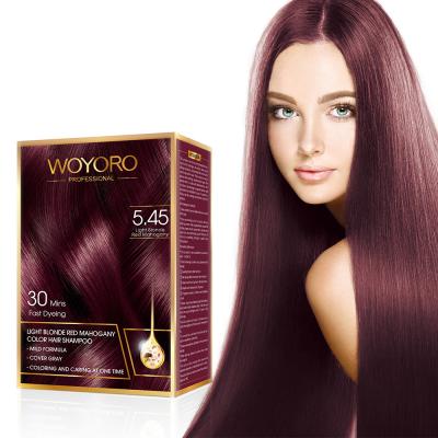 China GMP 200ml Natural Color Shampoo for Covering White Hair Ammonia Free for sale